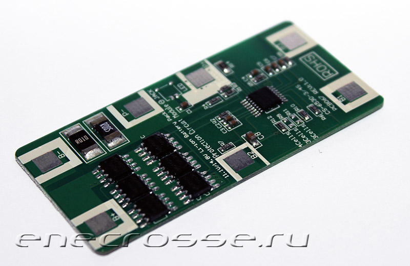 enecrosse.ru - 3S LiFePO4 9,6V 12A Контроллер заряда-разряда (PCM) HCX-D087